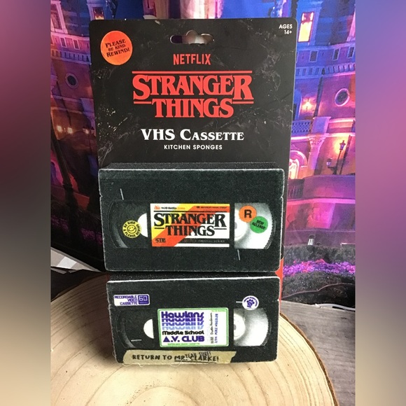 Netflix | Kitchen | Stranger Things Netflix Vhs Cassette Kitchen ...